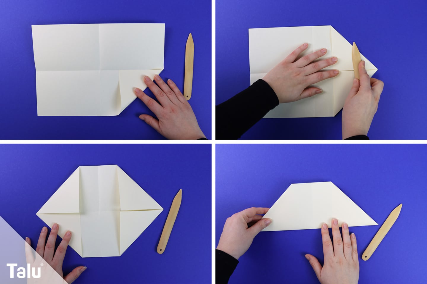 Knalltüte falten aus Papier | Einfache Anleitung - Talu.de