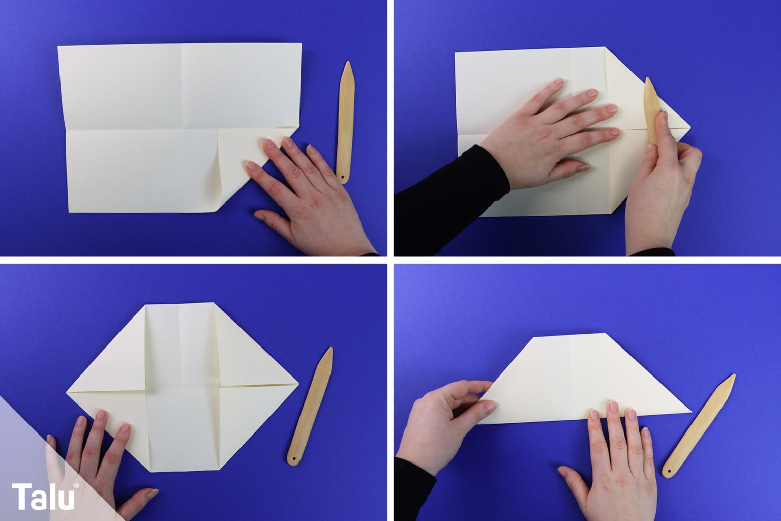 Knalltüte falten aus Papier | Einfache Anleitung - Talu.de