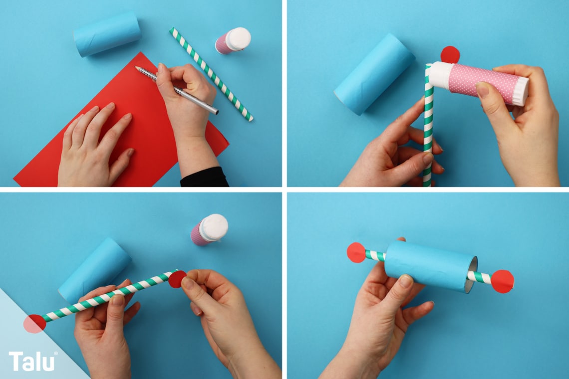 Roboter basteln | Einfache Anleitung für Kinder - Talu.de