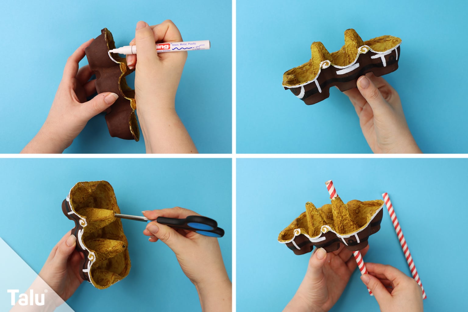 Boot basteln | Anleitung & Ideen für Kinder - Talu.de