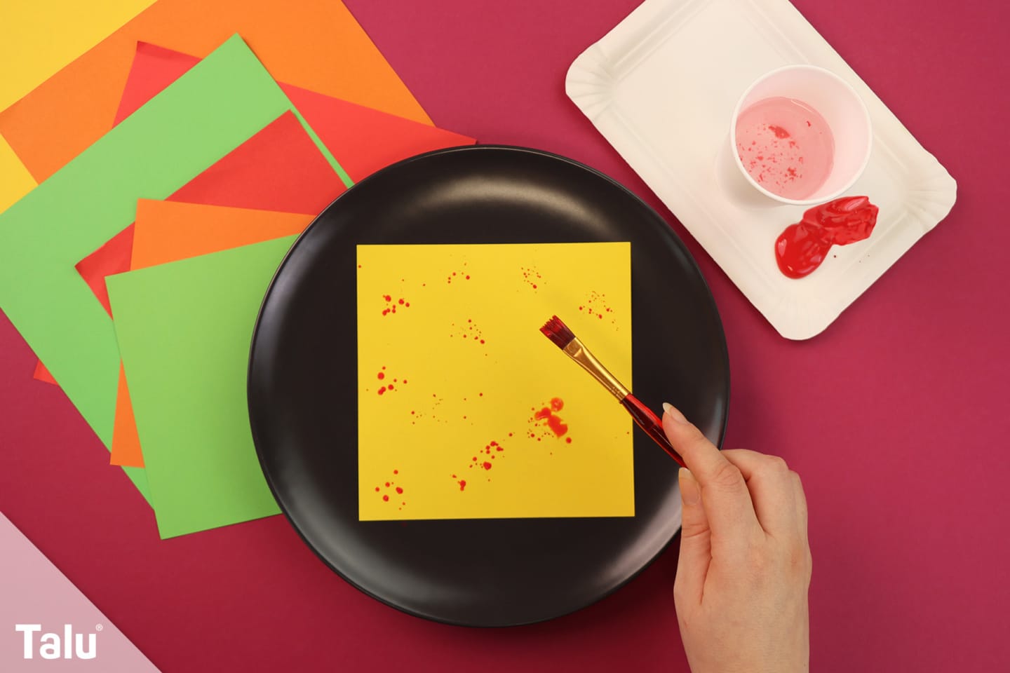 Herbst-Blätter basteln | Einfache Anleitung - Talu.de