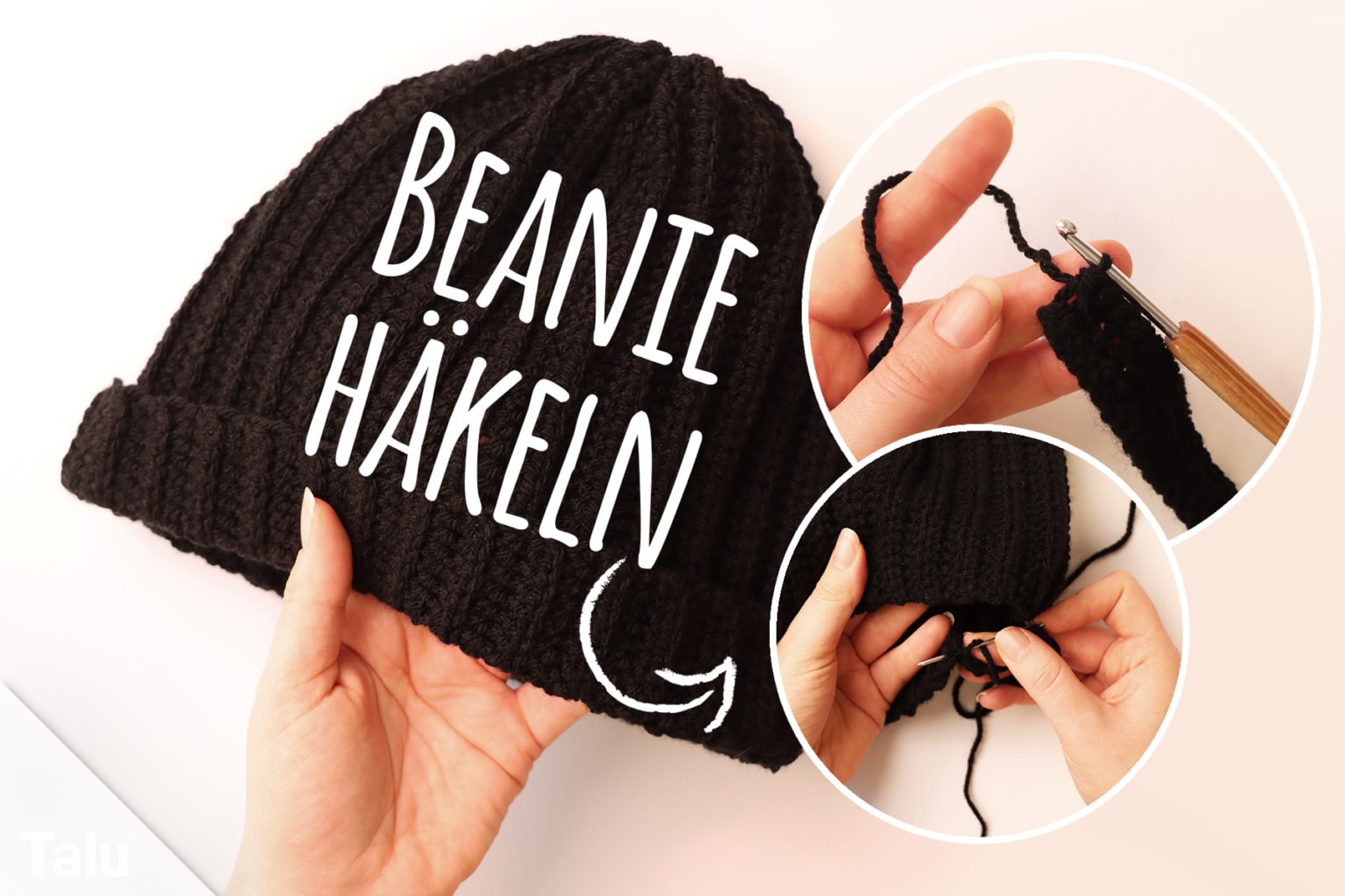 Beanie Mütze häkeln | Kostenlose Anleitung - Talu.de