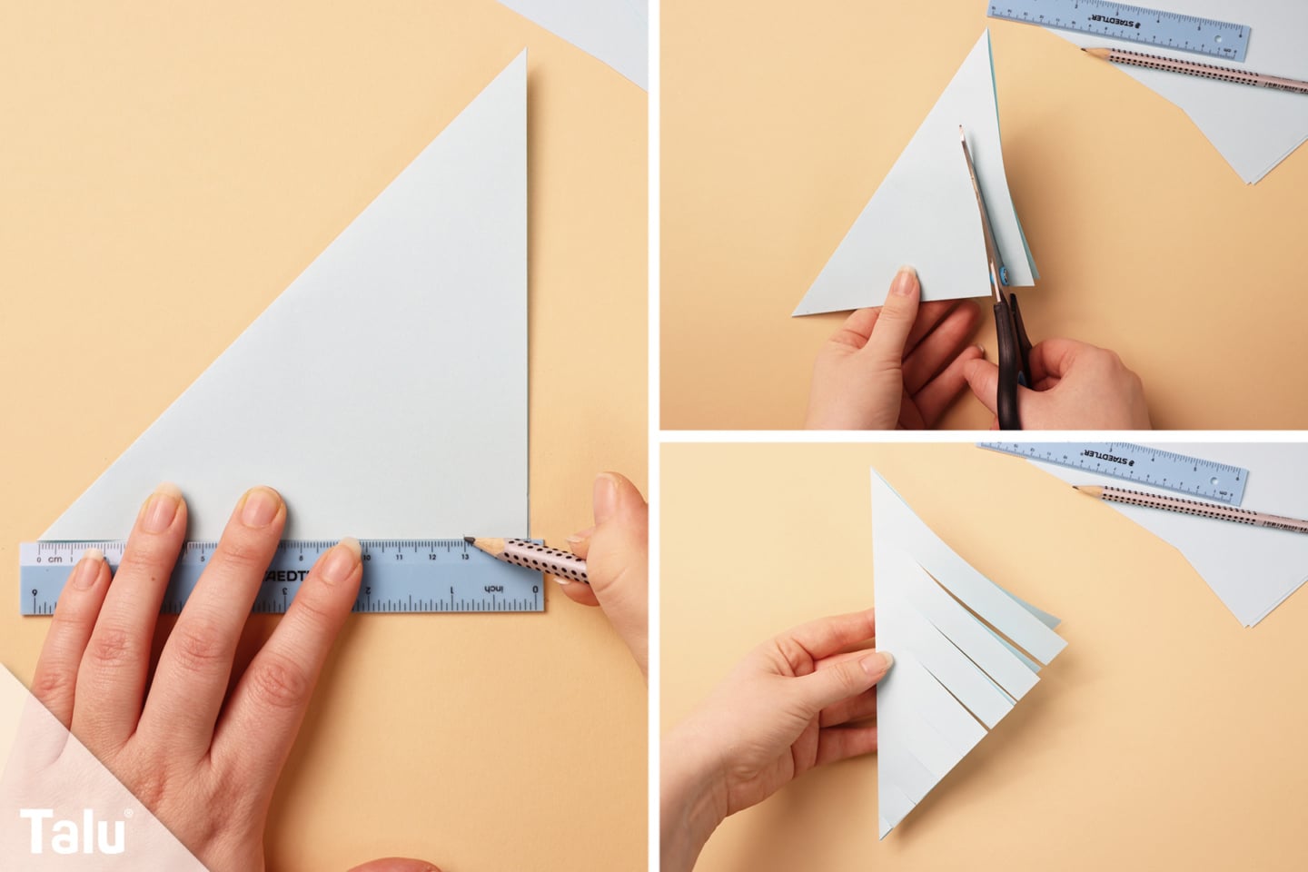 Schneeflocken basteln mit Kindern| Einfache Anleitung - Talu.de