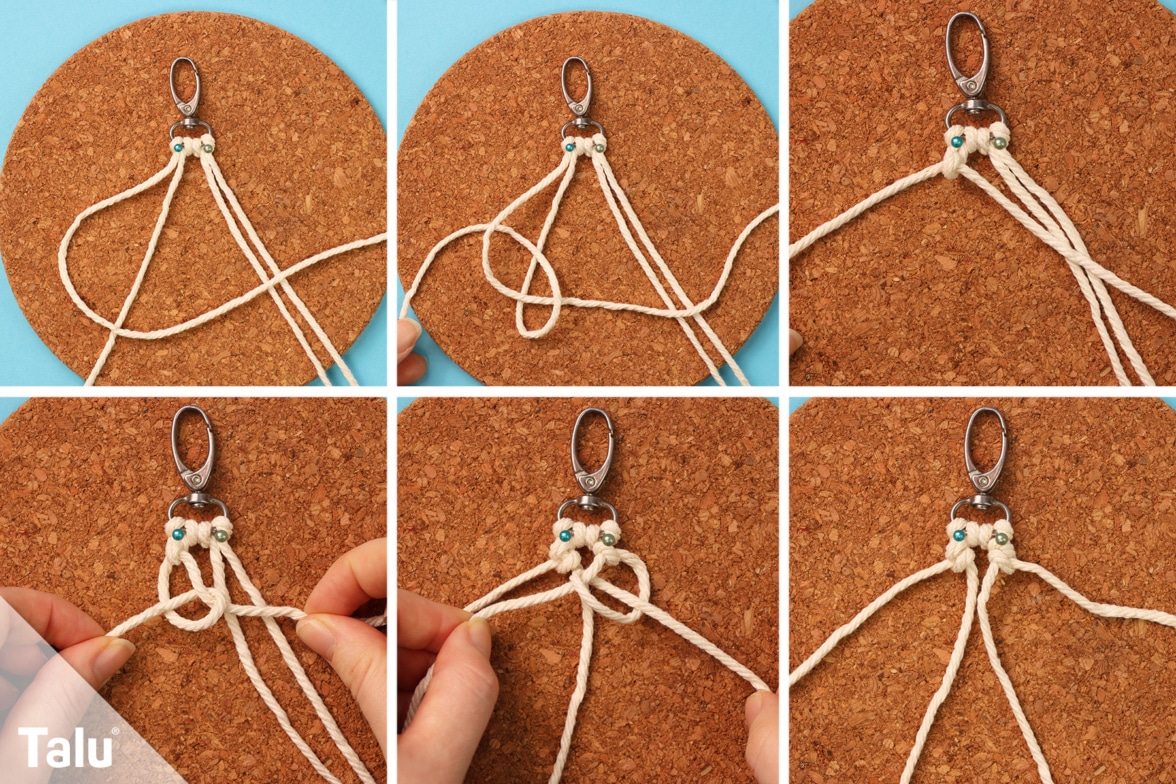 Makramee Herz | Kostenlose Anleitung - Talu.de