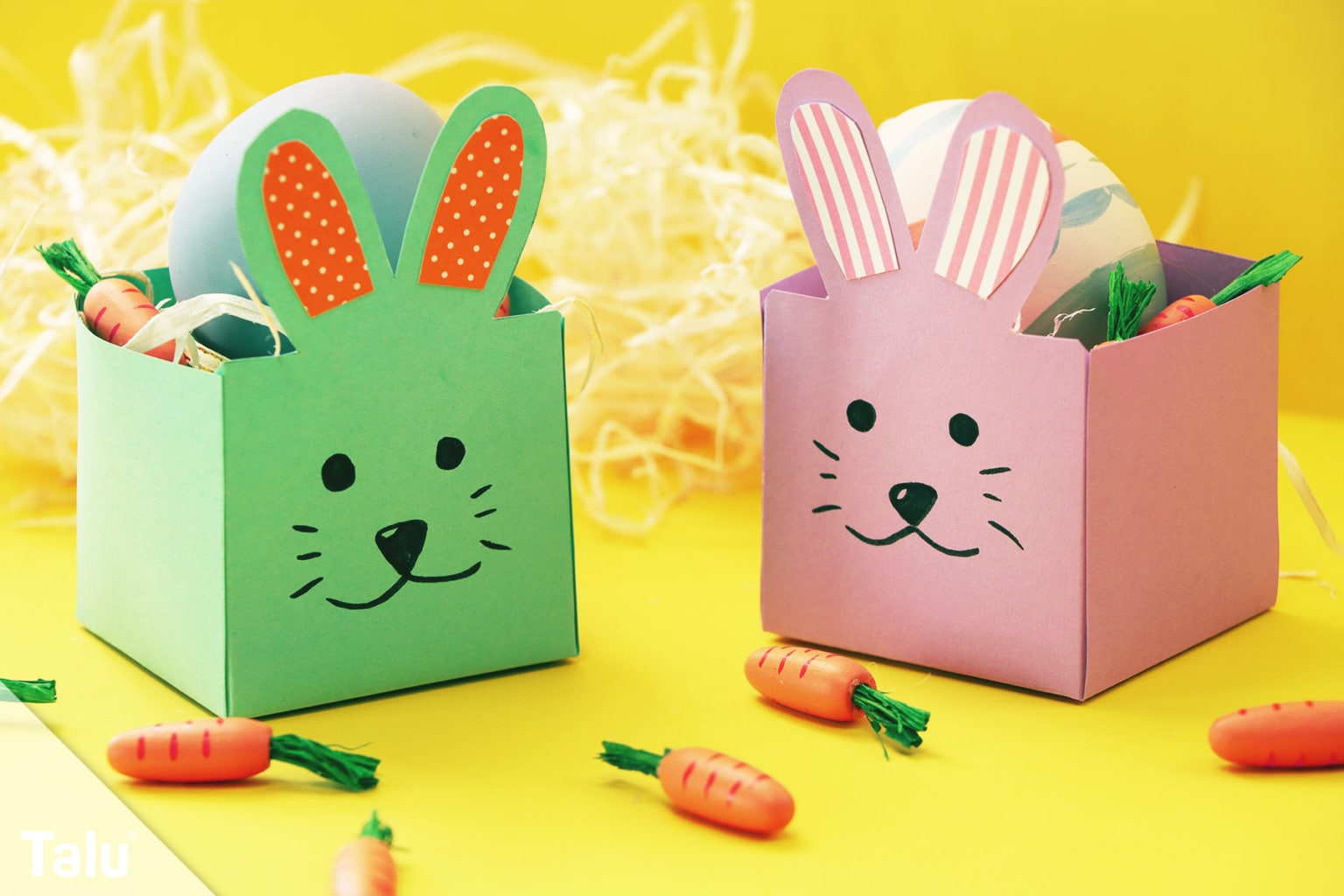 Osterbasteln - Basteln an Ostern, tolle Bastelideen - Talu.de