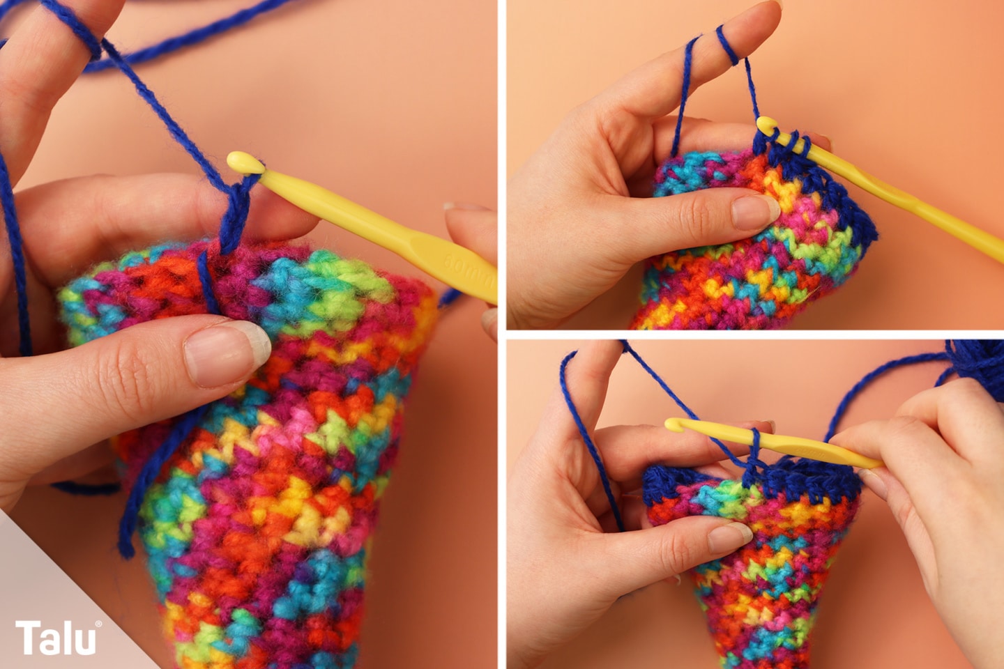 Schultüte häkeln | Anleitung für Mini Amigurumi Zuckertüte - Talu.de